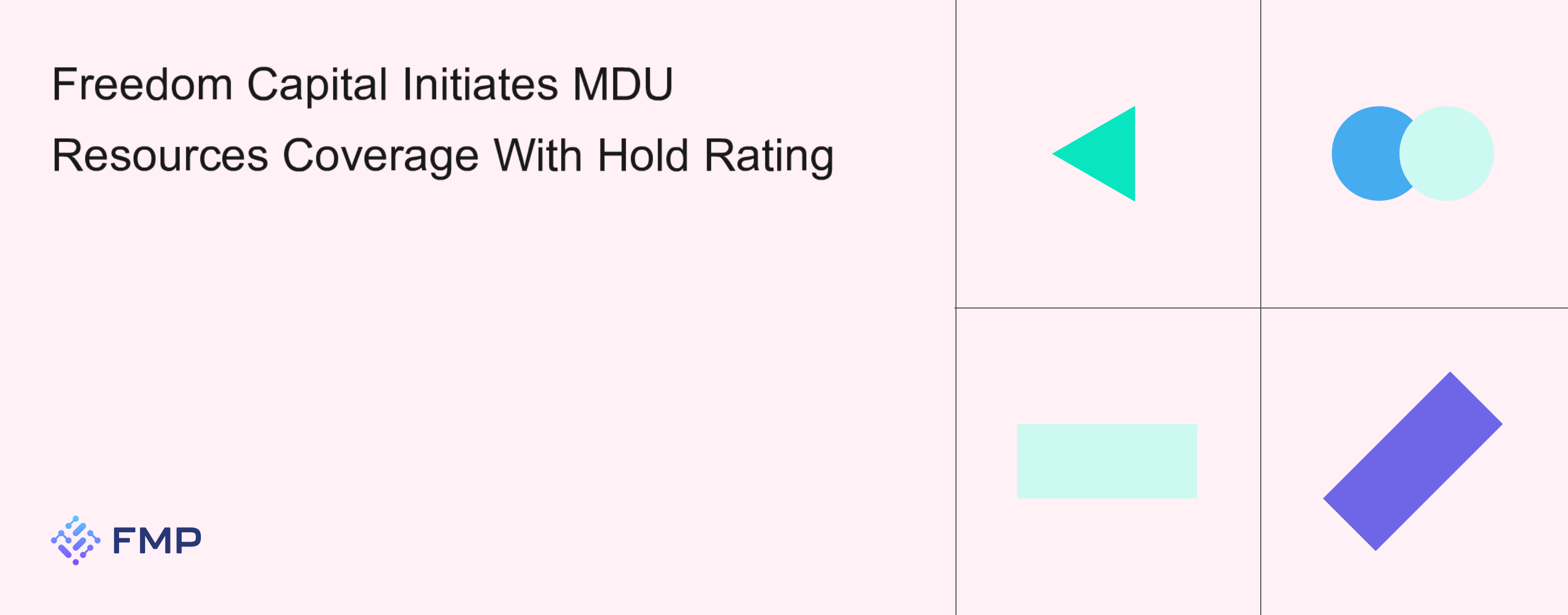 Freedom Capital Initiates MDU Resources Coverage W... | FMP
